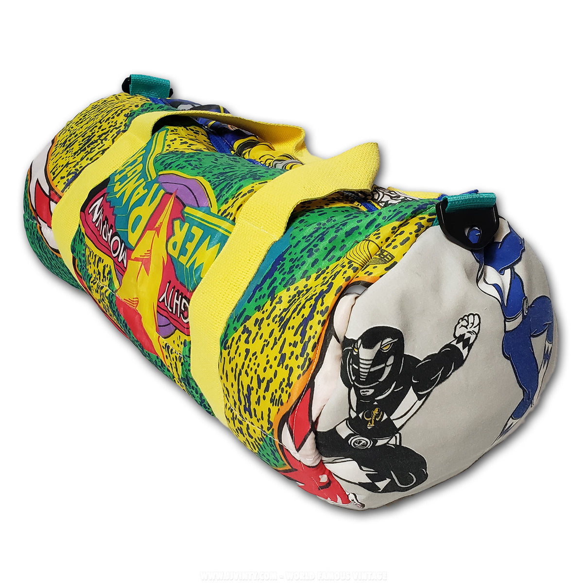 JJ VINTY · POWER RANGERS SLEEPING BAG DUFFLE w/ pocket · CUSTOM 1/1 VI